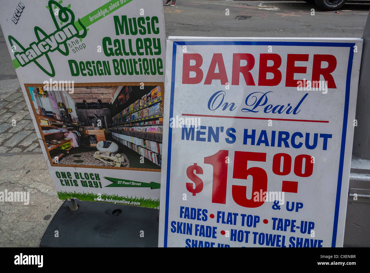 New York City, NY, USA, Close up, Street Scenes, American Advertising ...