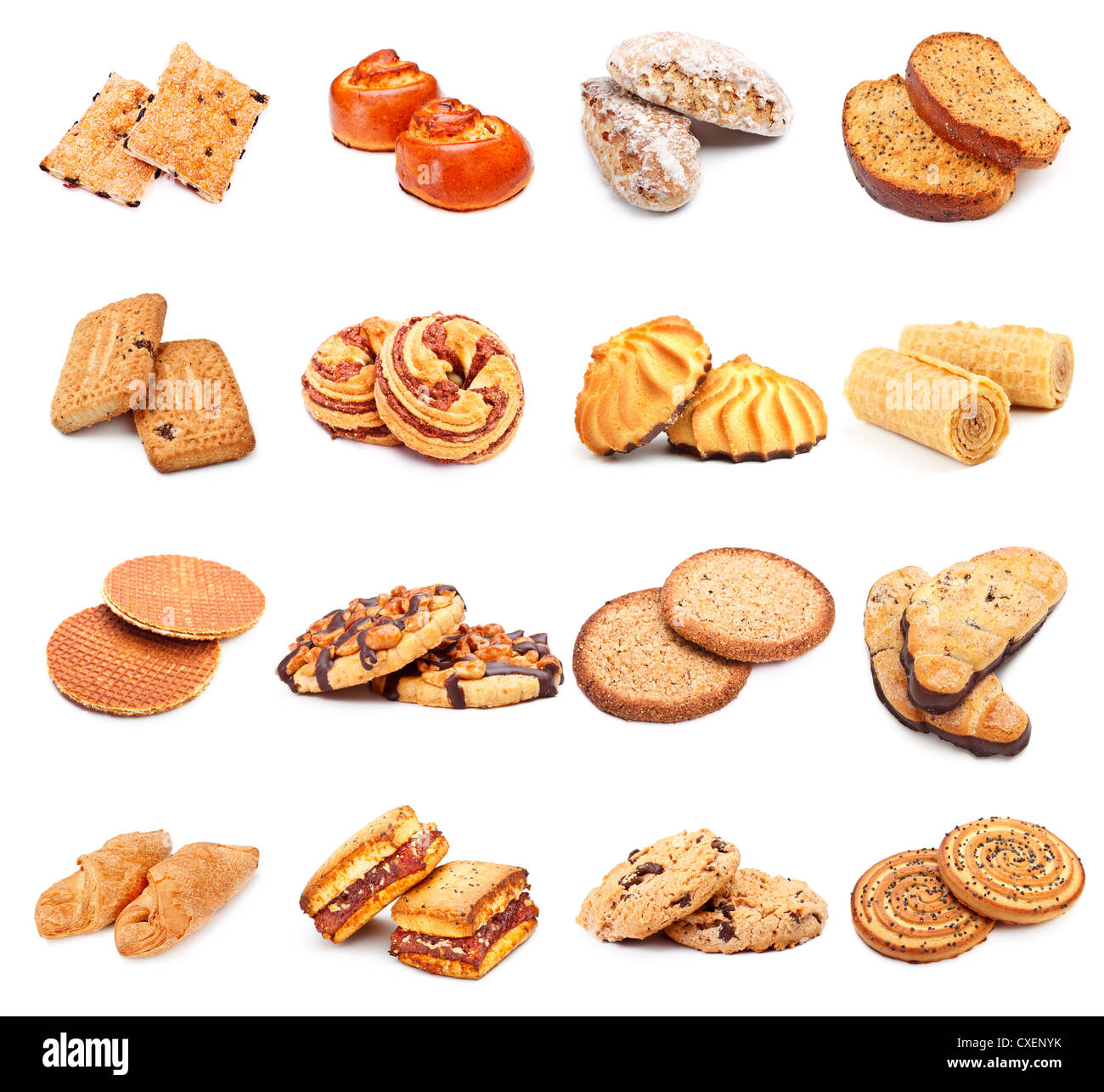 Sweet Bakery Collection Stock Photo - Alamy