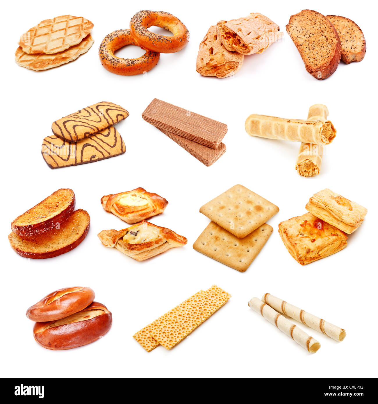 Sweet Bakery Collection Stock Photo - Alamy