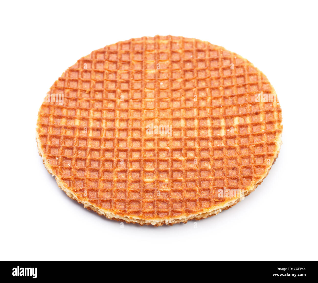 Waffle with golden syrup Cut Out Stock Images & Pictures - Alamy