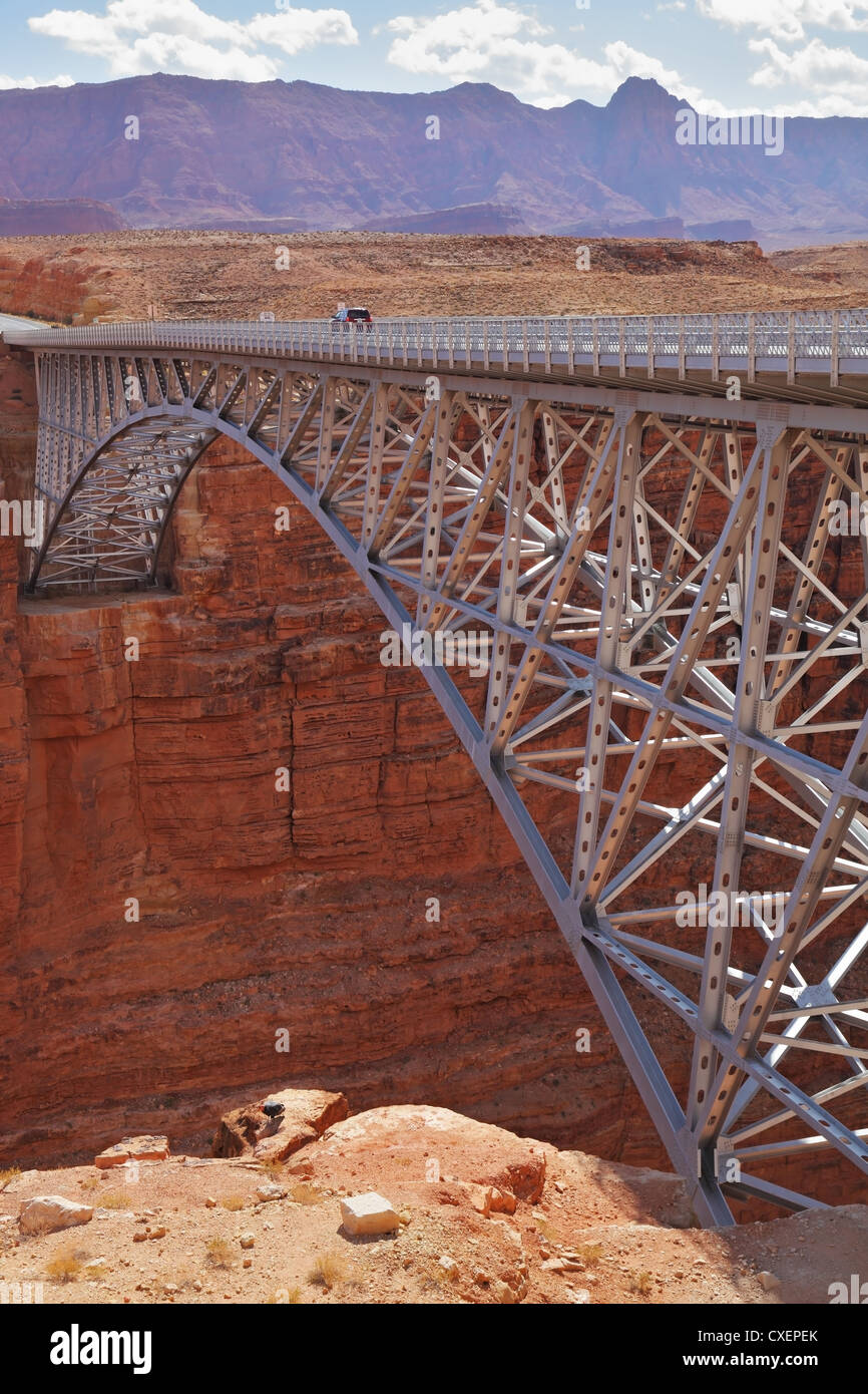 The modern bridge across the Colorado River Stock Photo - Alamy