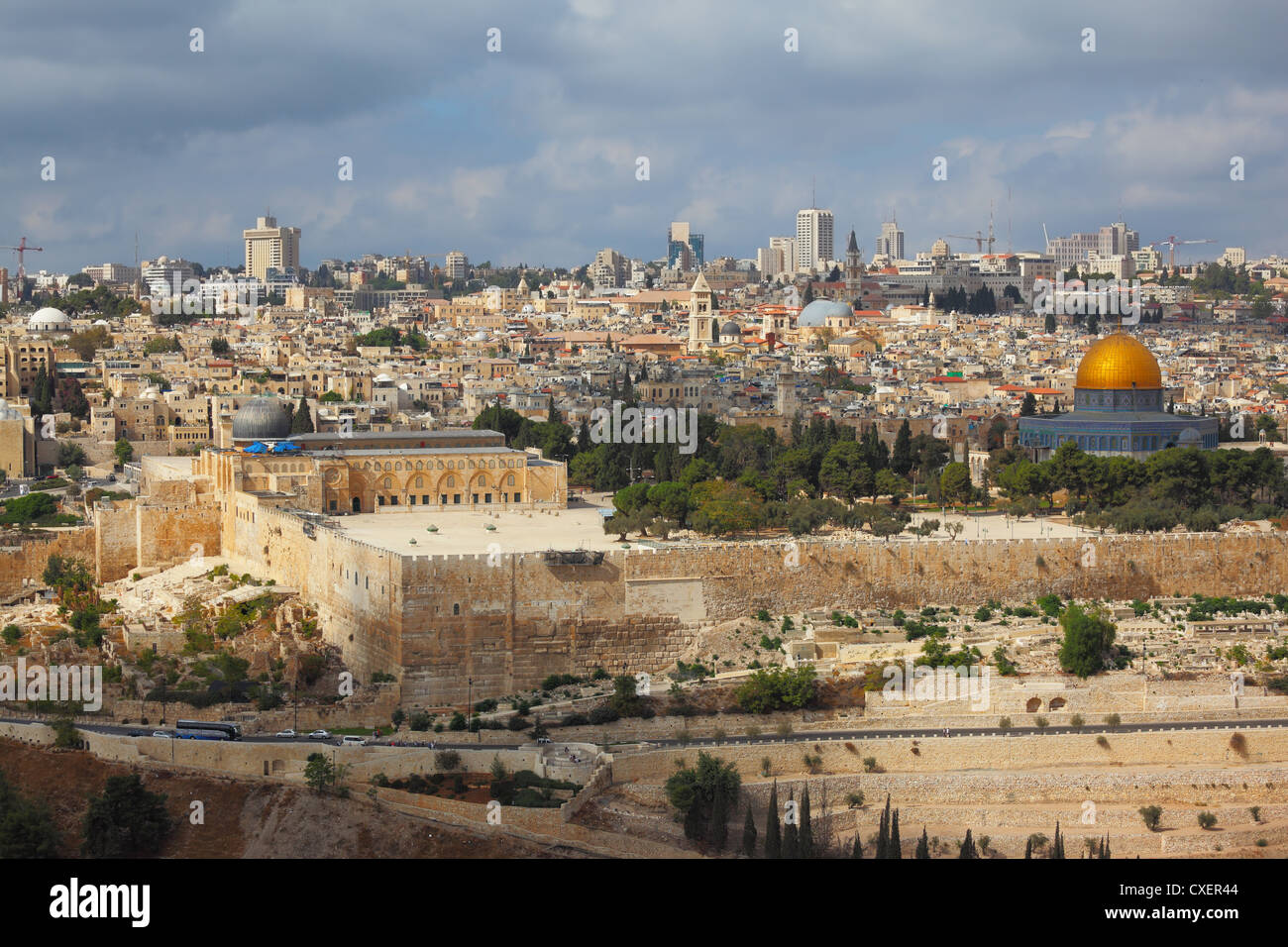 Holy City of Jerusalem Stock Photo - Alamy