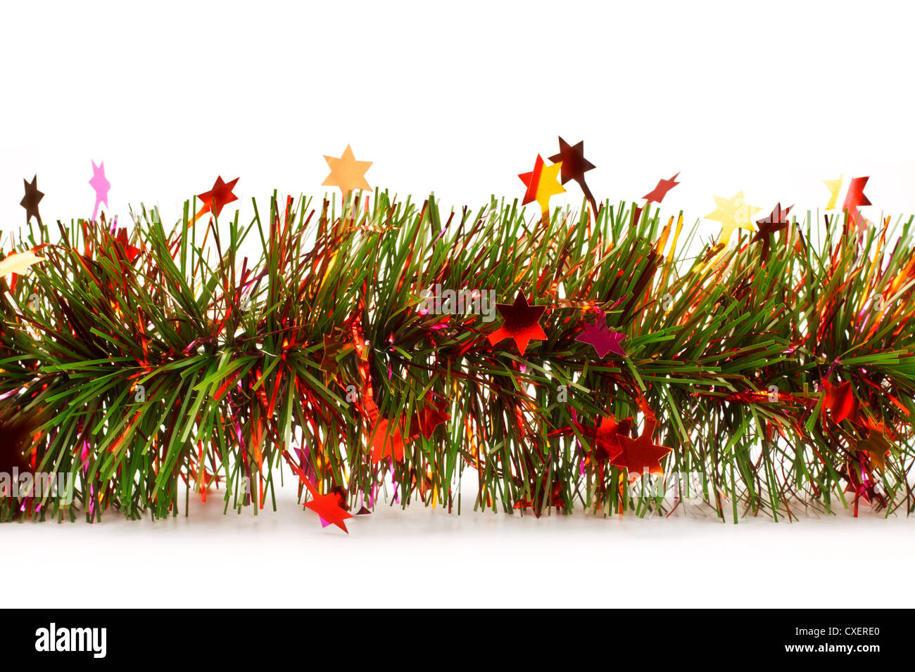 Tinsel garland hi-res stock photography and images - Alamy