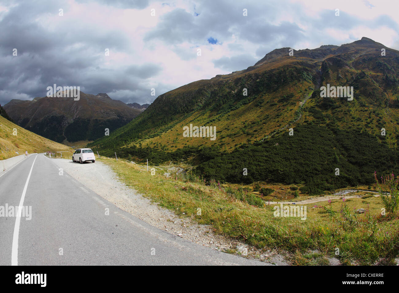 Driving italian alps hi-res stock photography and images - Alamy