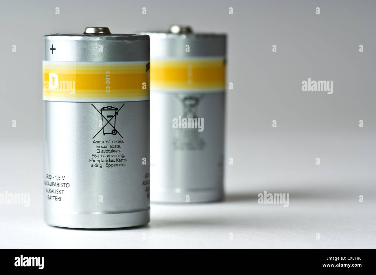 Silver battery standing hi-res stock photography and images - Alamy
