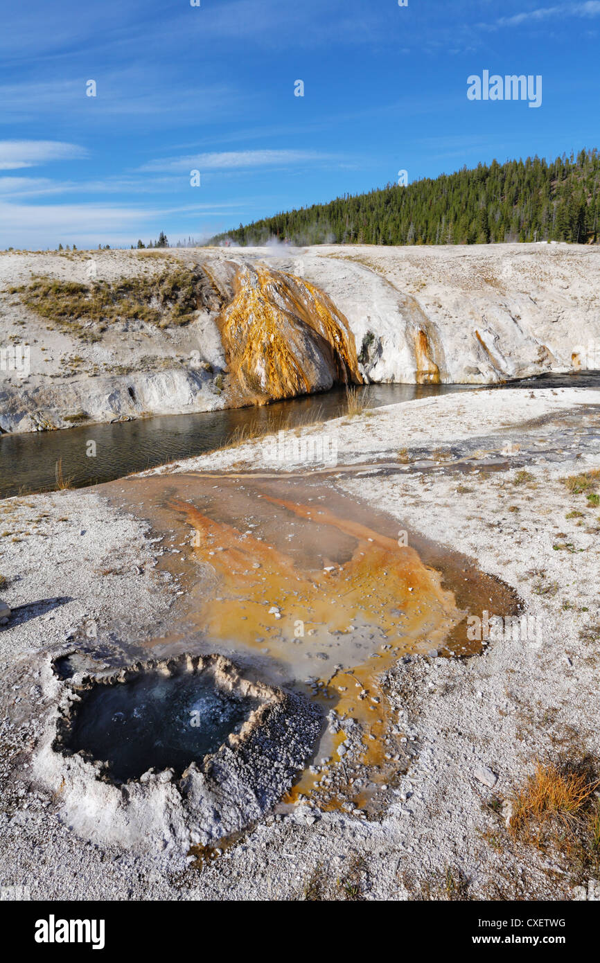 Fumaroles yellowstone hi-res stock photography and images - Alamy