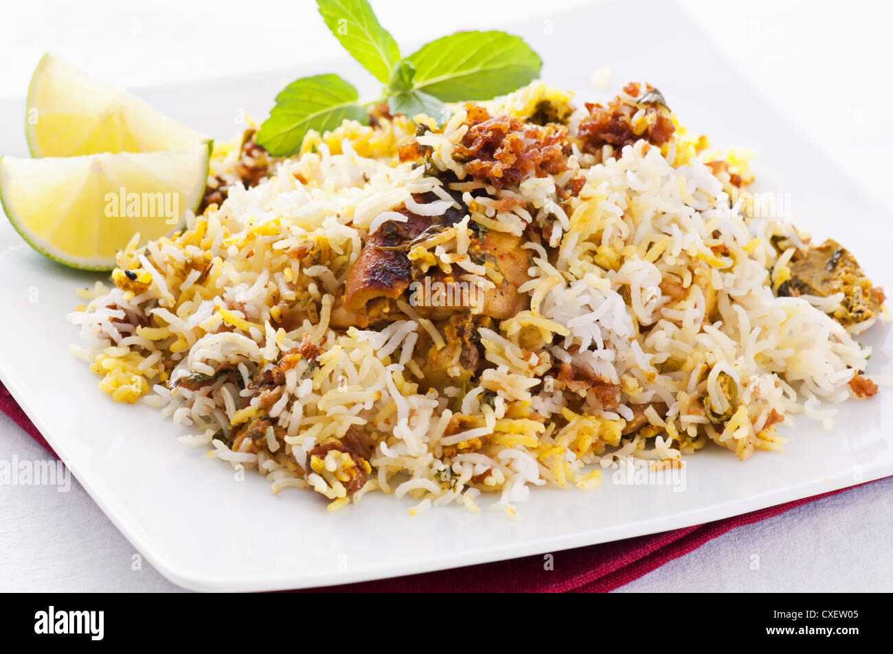 Chicken biryani masala hi-res stock photography and images - Alamy