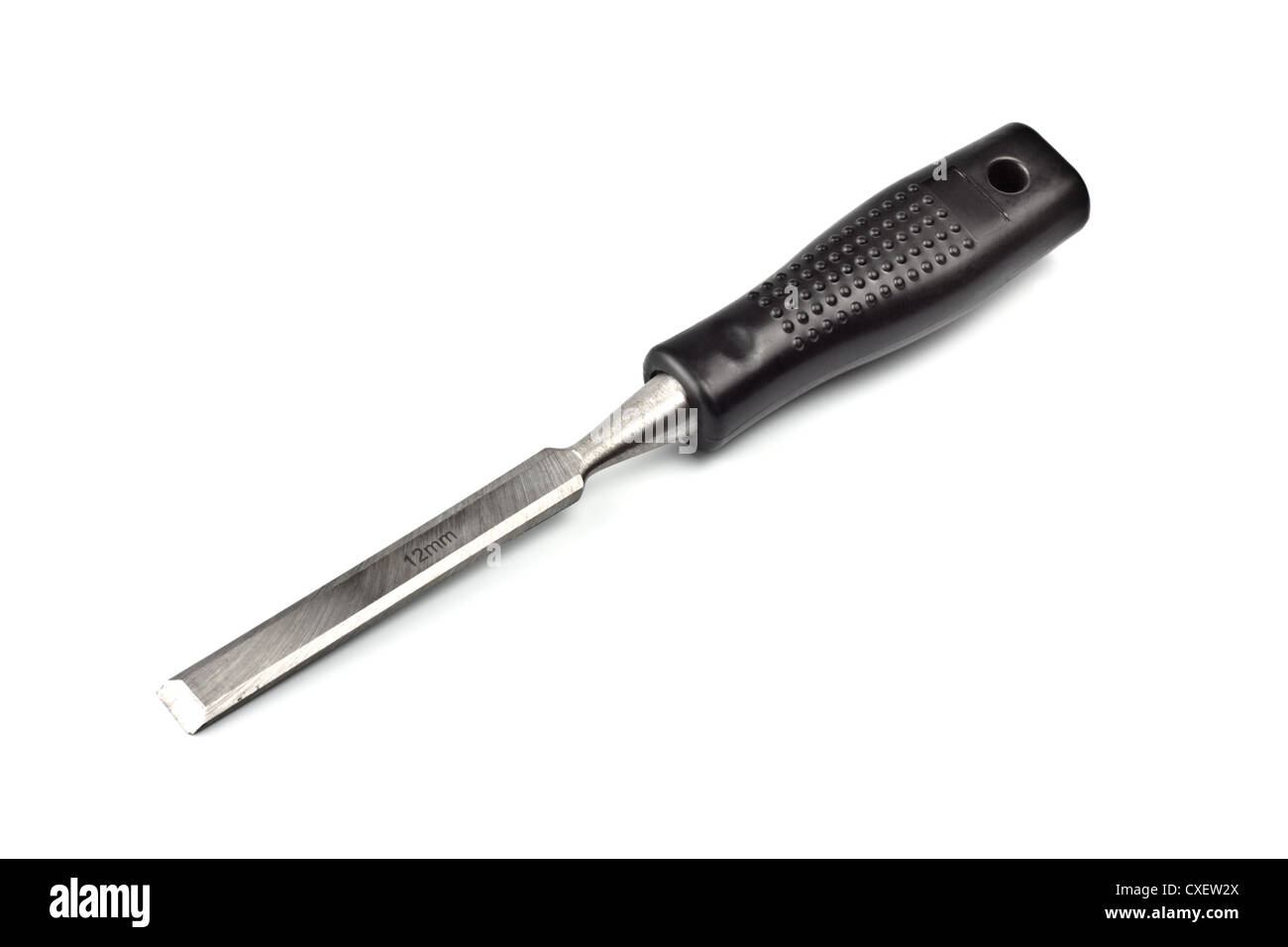 black handle chisel Stock Photo - Alamy