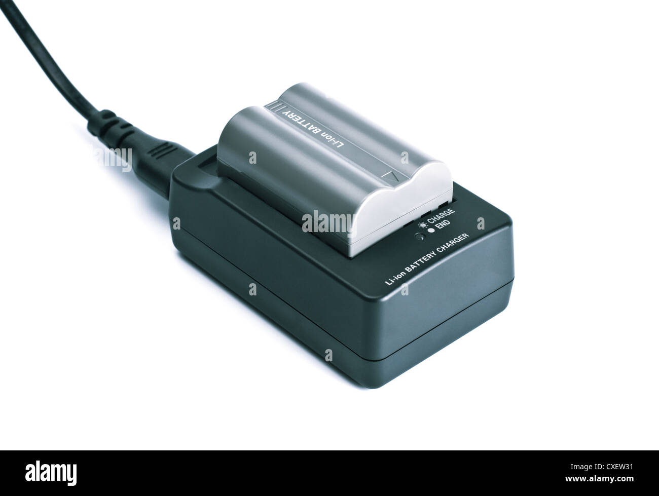 charger with battery Stock Photo - Alamy