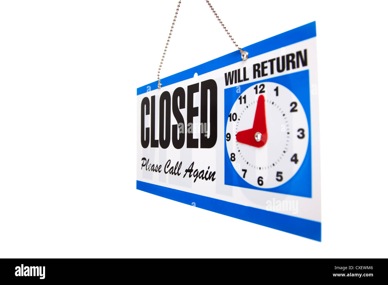Signage hanging sign Cut Out Stock Images & Pictures - Alamy