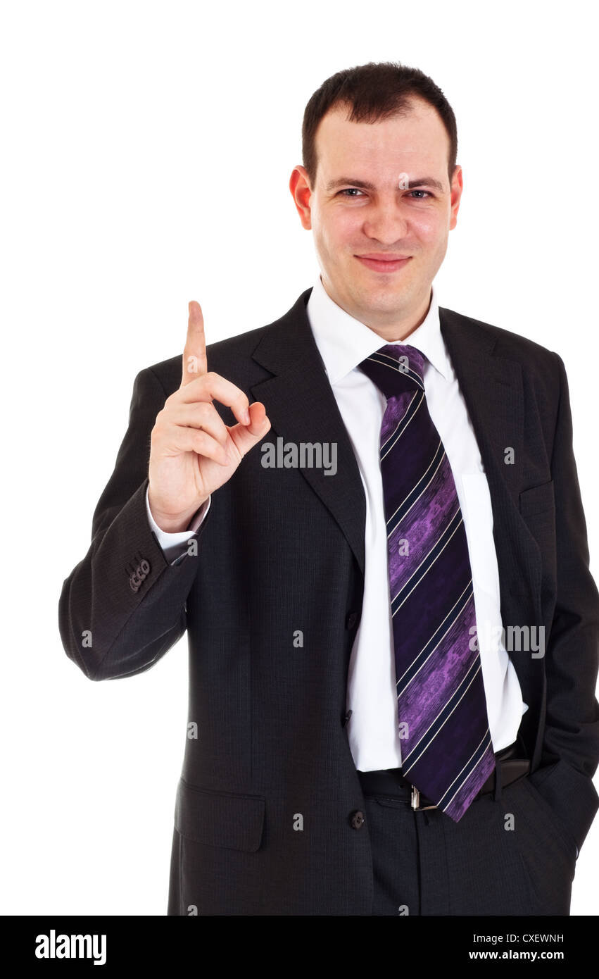 Raise the finger hi-res stock photography and images - Alamy