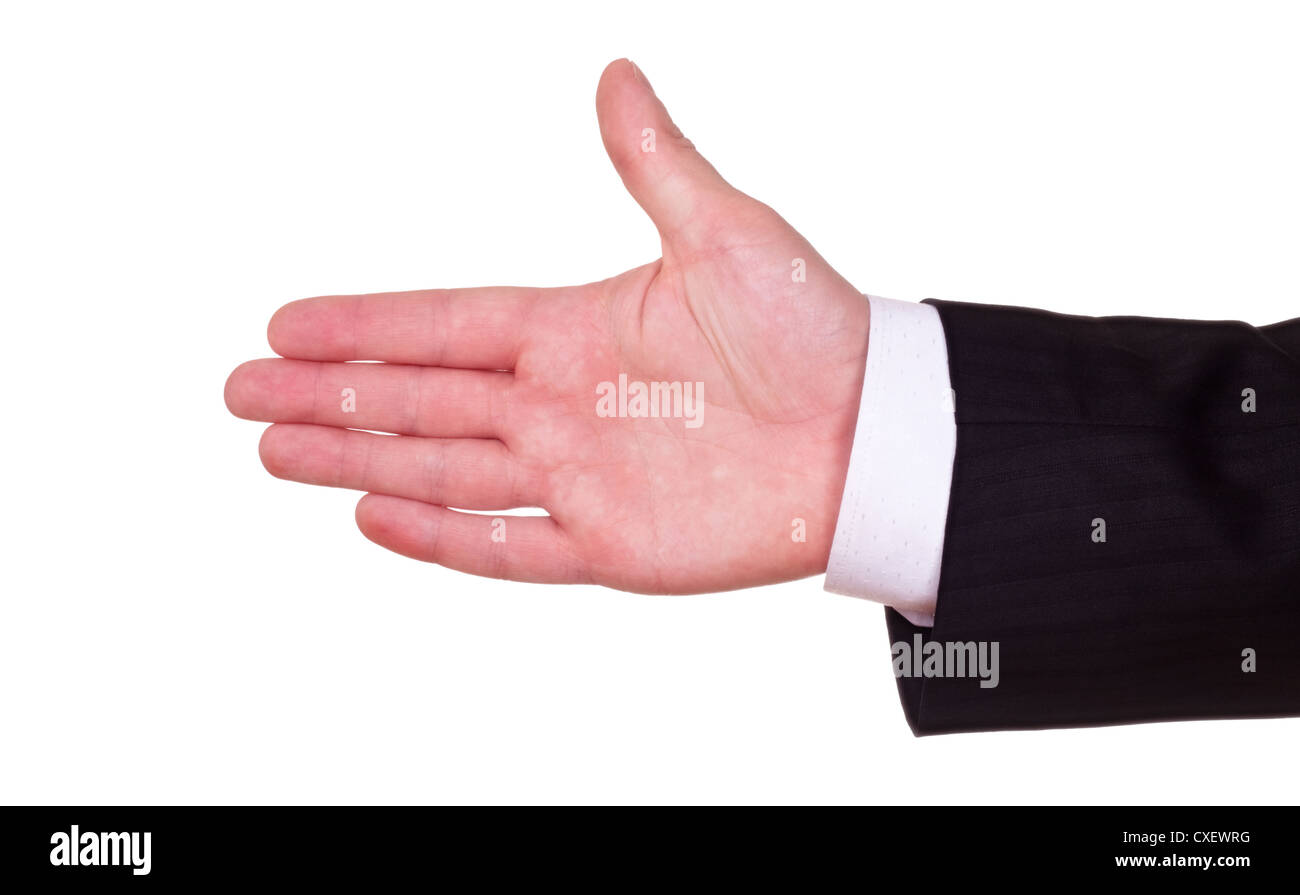 gesture of invitation Stock Photo - Alamy