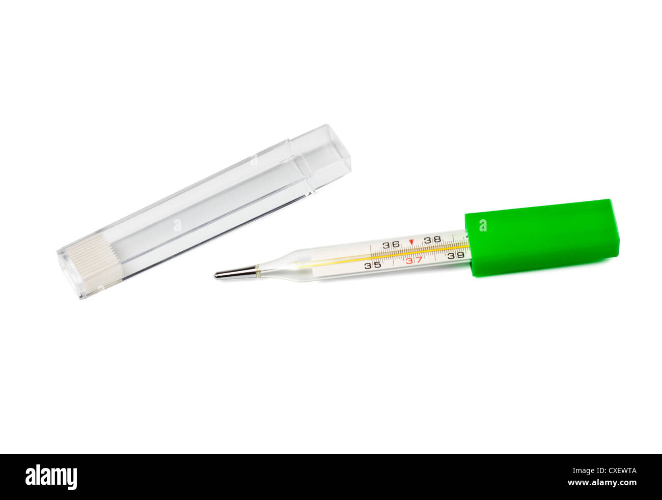 thermometer in case Stock Photo - Alamy