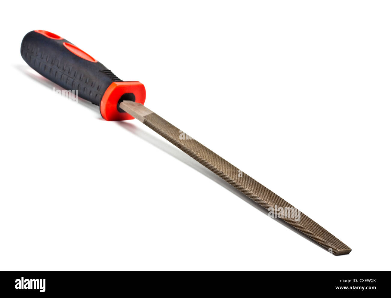 black and red handle rasp Stock Photo - Alamy