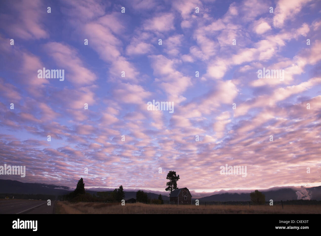 Pink color clouds hi-res stock photography and images - Alamy