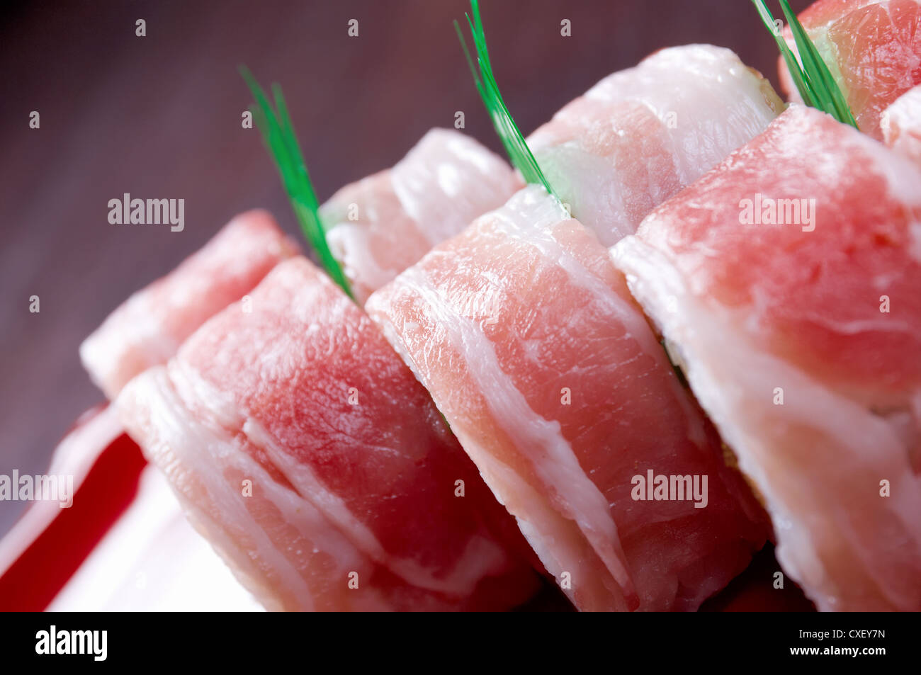 Food japan bacon meat hi-res stock photography and images - Alamy