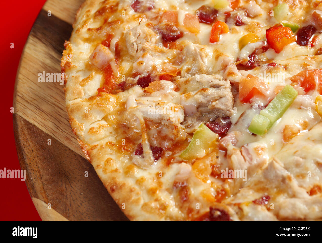 Pizza butcher shop Stock Photo - Alamy