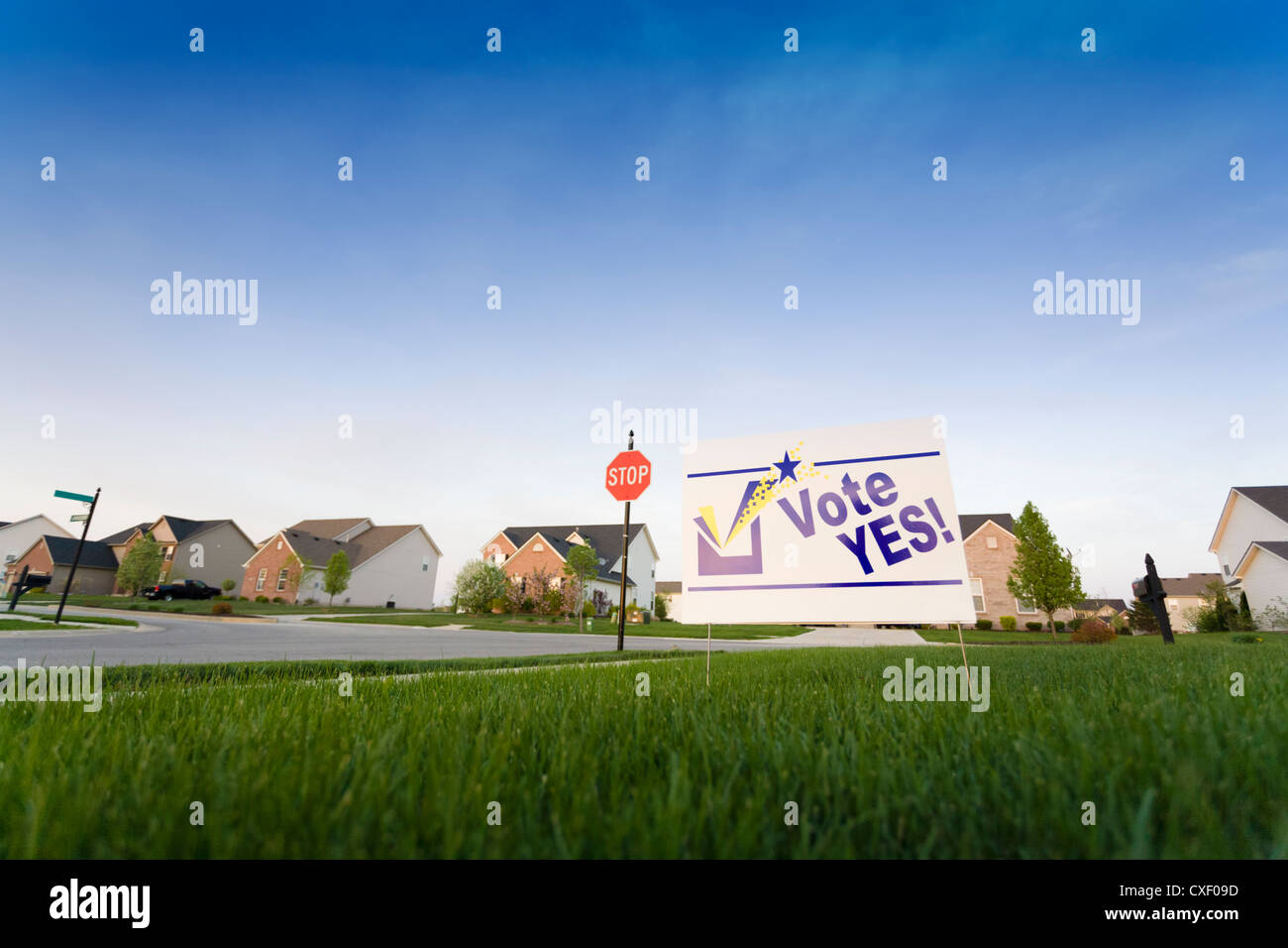 Yes campaign sign hi-res stock photography and images - Alamy