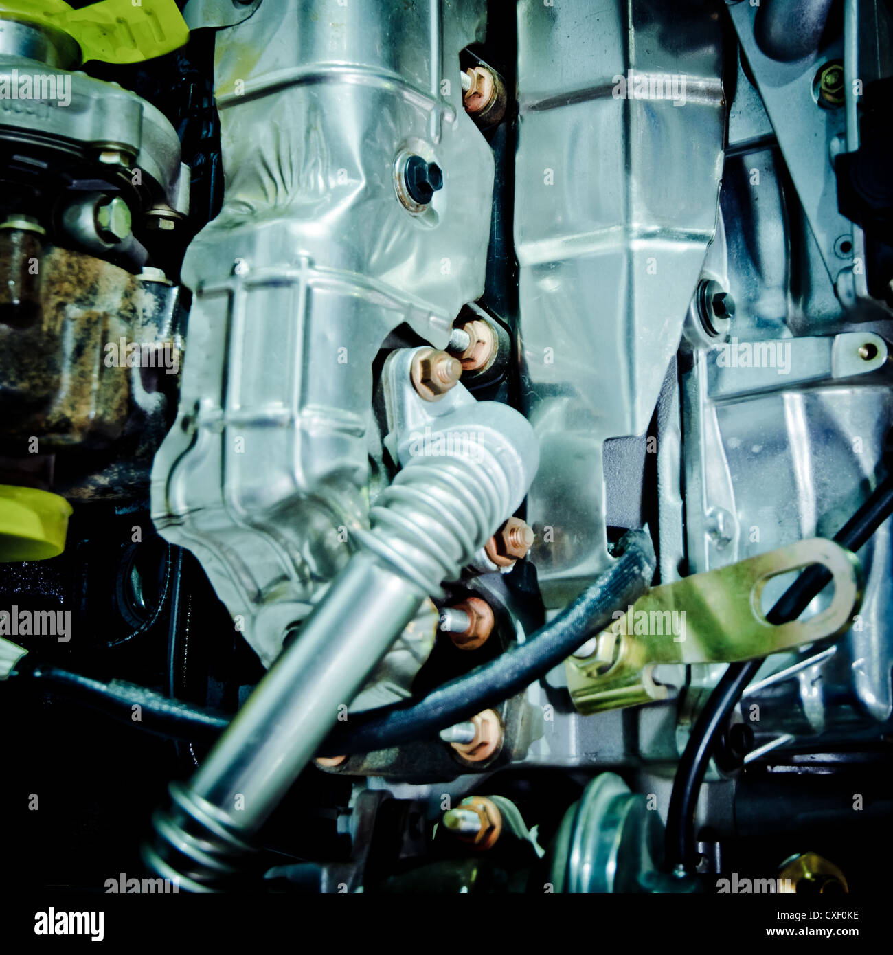 Chrome oil filter hi-res stock photography and images - Alamy