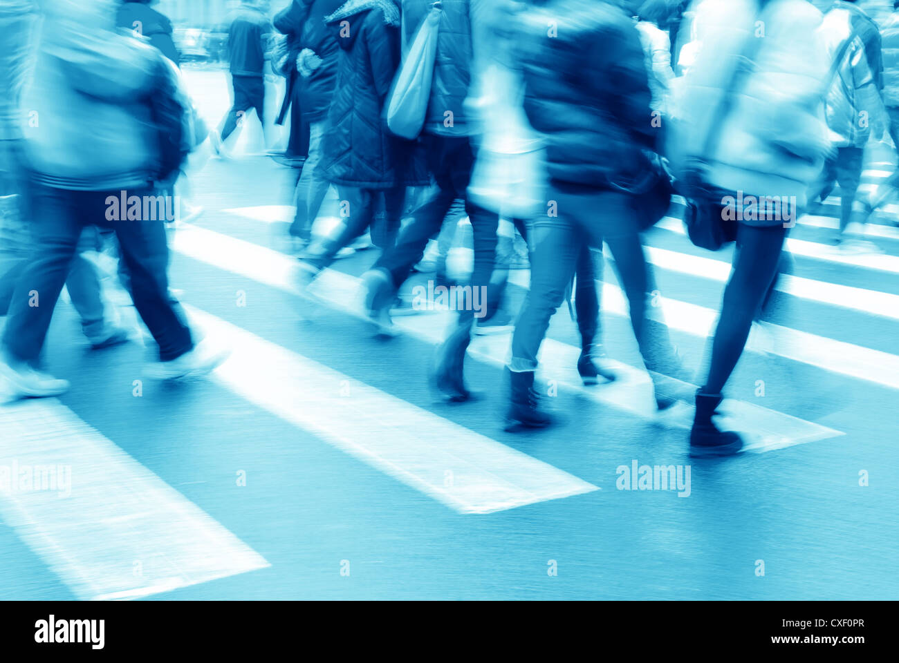 people on zebra crossing Stock Photo - Alamy