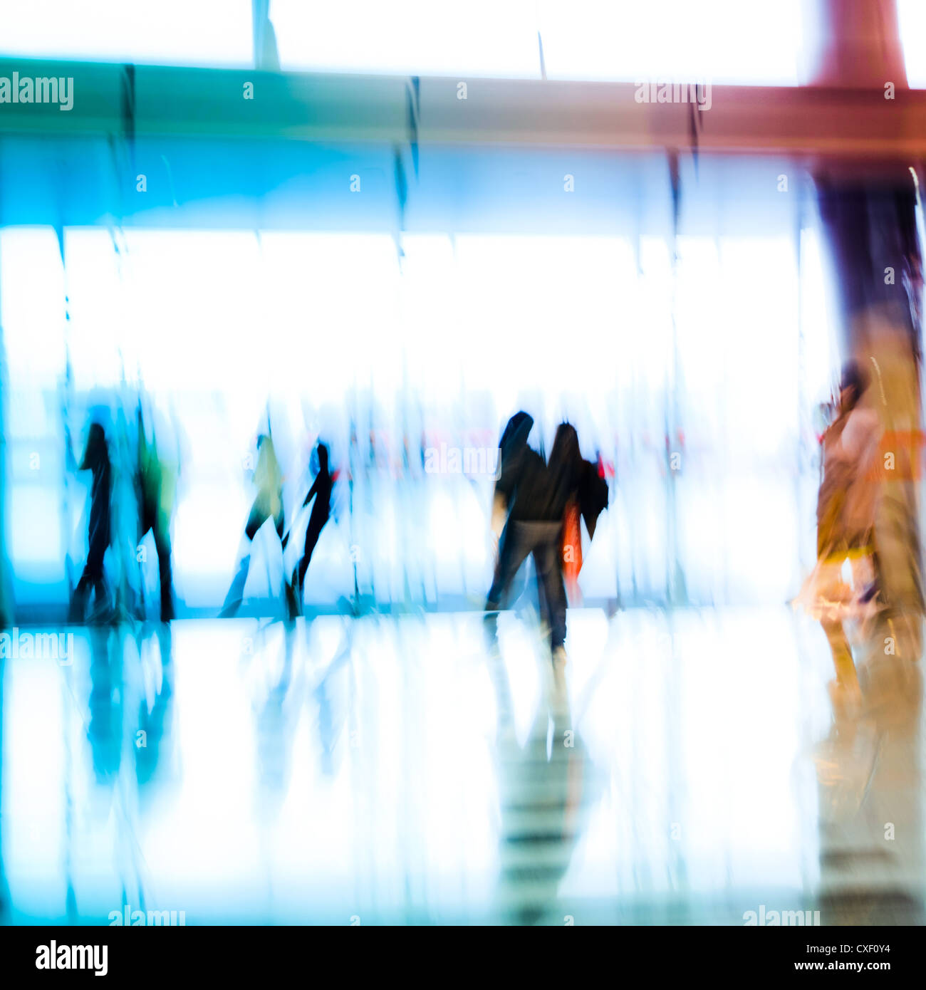 city business people abstract background Stock Photo - Alamy