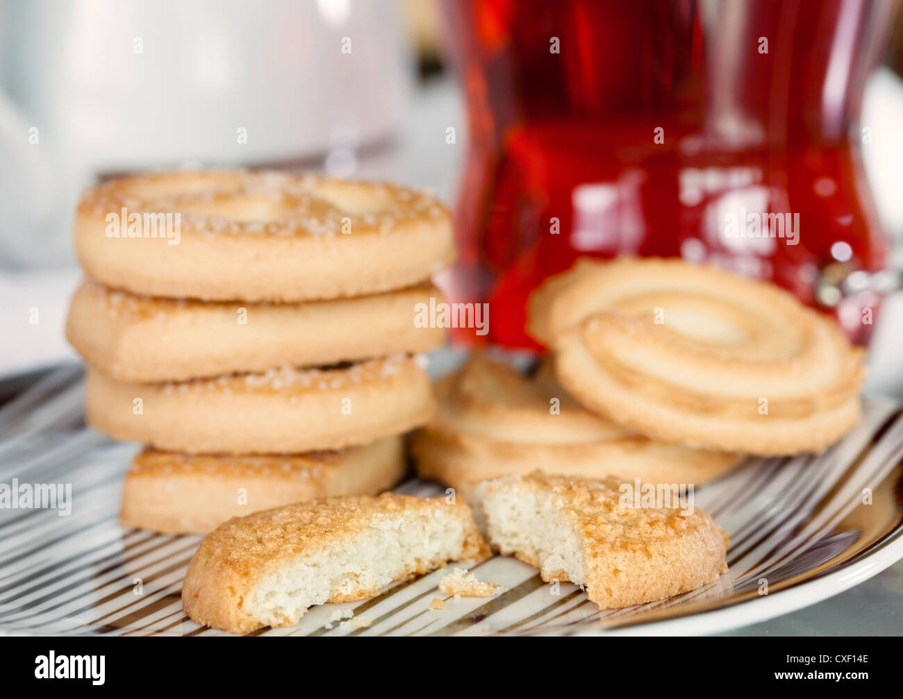 Butter biscuit tea hi-res stock photography and images - Alamy