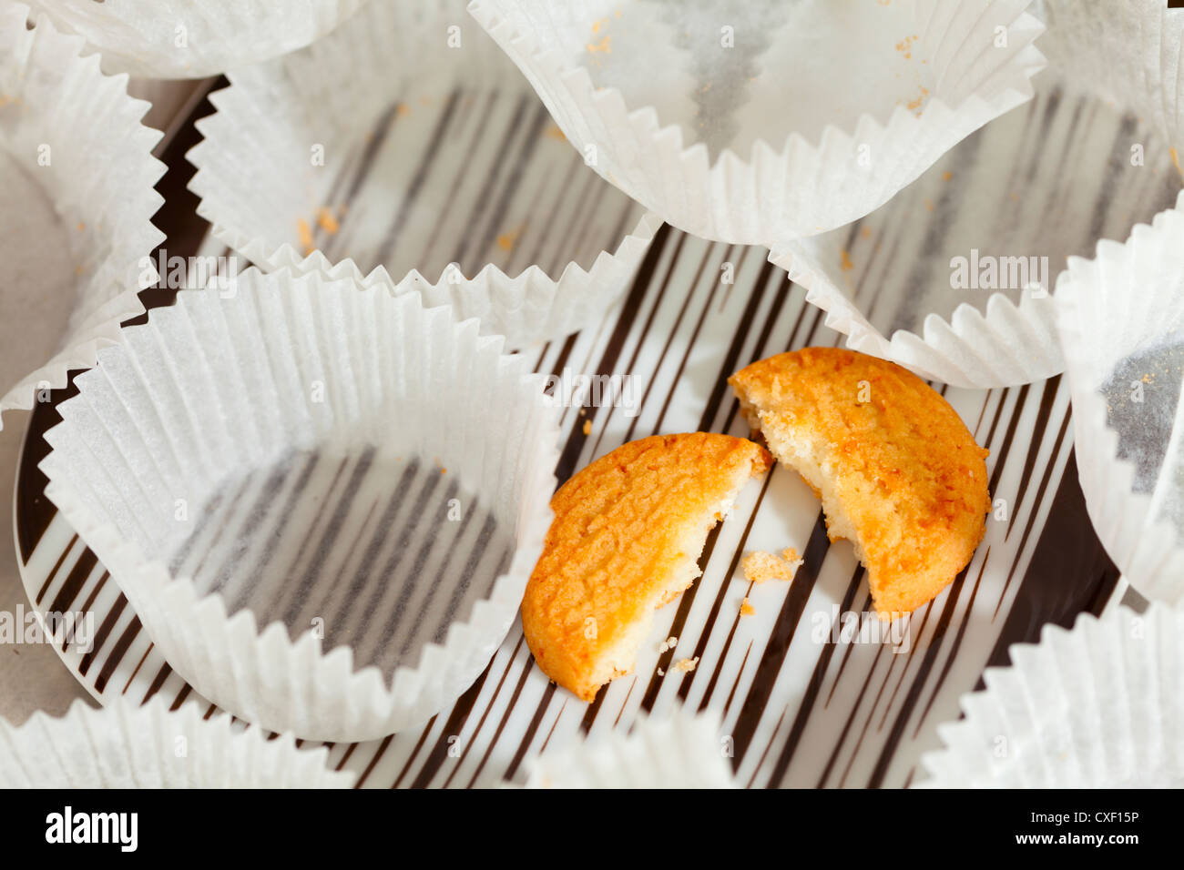 Empty sweet wrappers hi-res stock photography and images - Alamy
