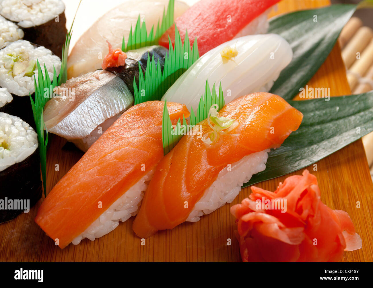 Mushroom nigiri hi-res stock photography and images - Alamy