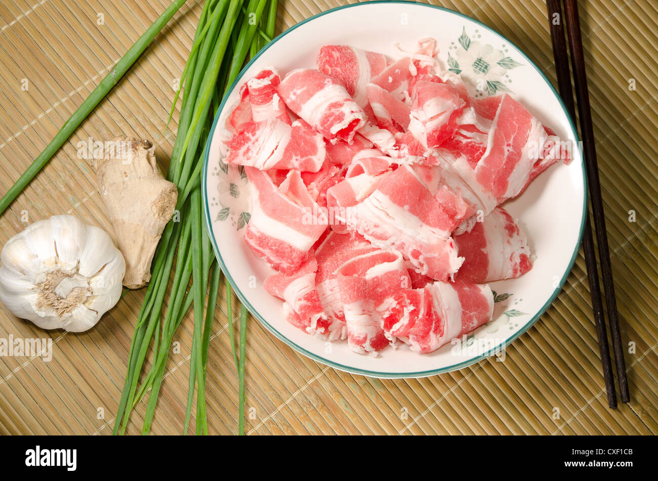 Fat cow slices hi-res stock photography and images - Alamy