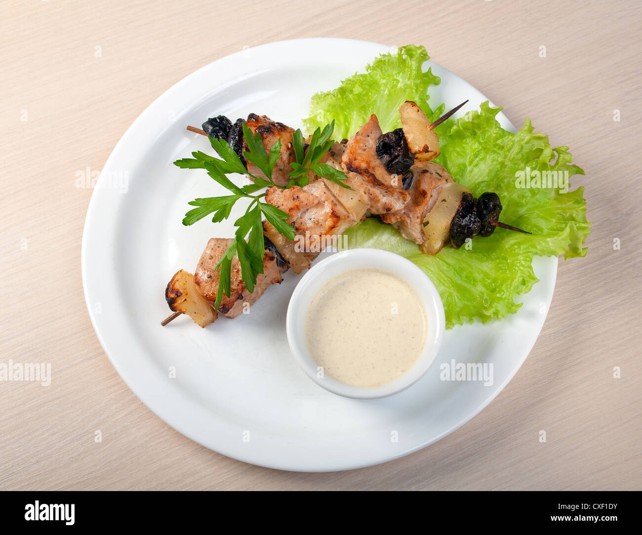 chicken making roasted Stock Photo - Alamy