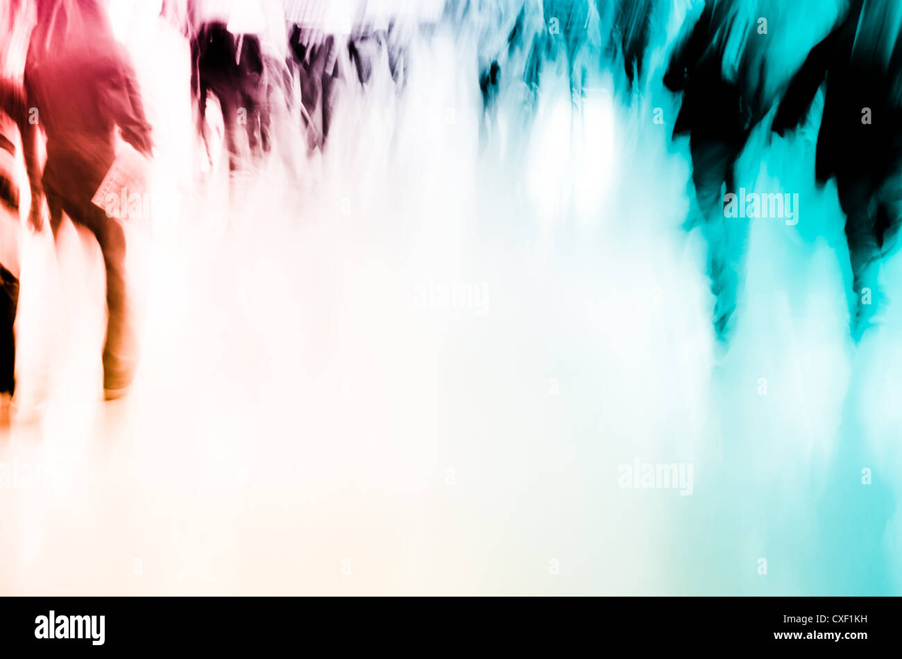 city business people crowd abstract background Stock Photo - Alamy