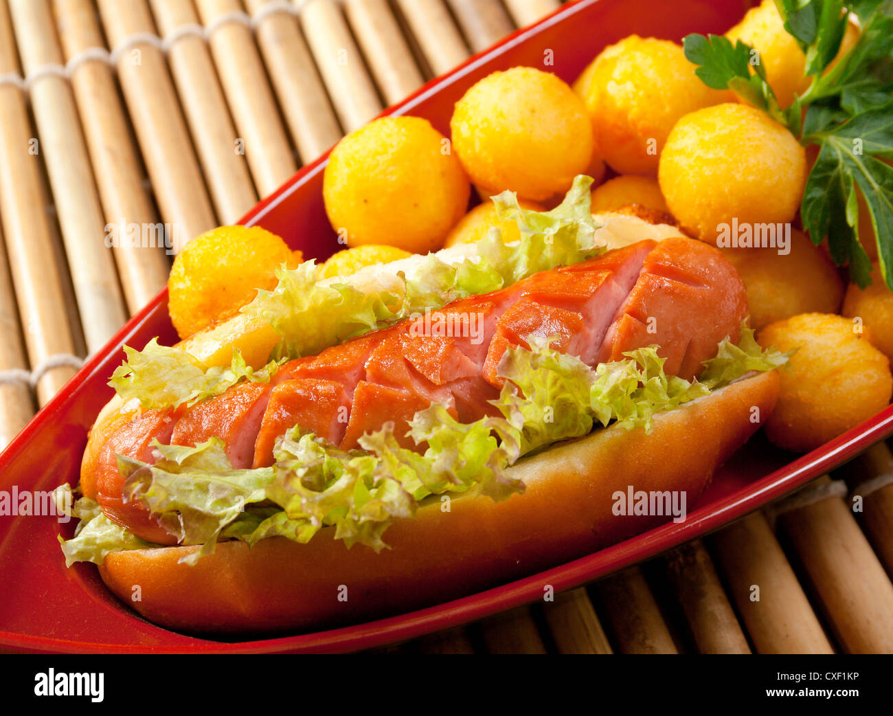 Rice hot dog hi-res stock photography and images - Alamy