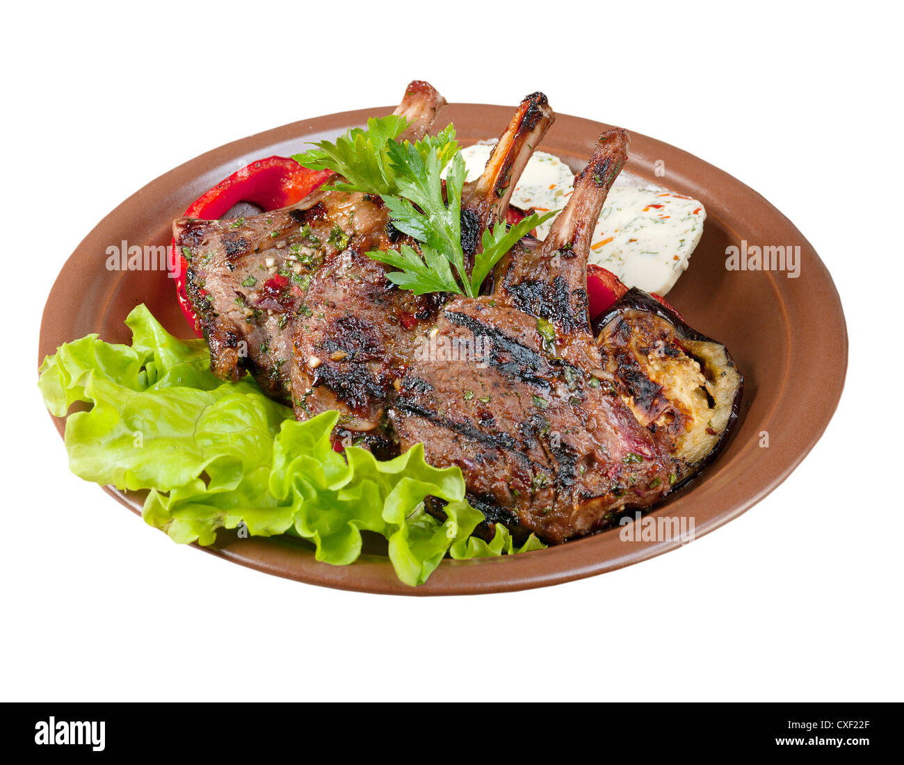 rack of lamb Stock Photo - Alamy