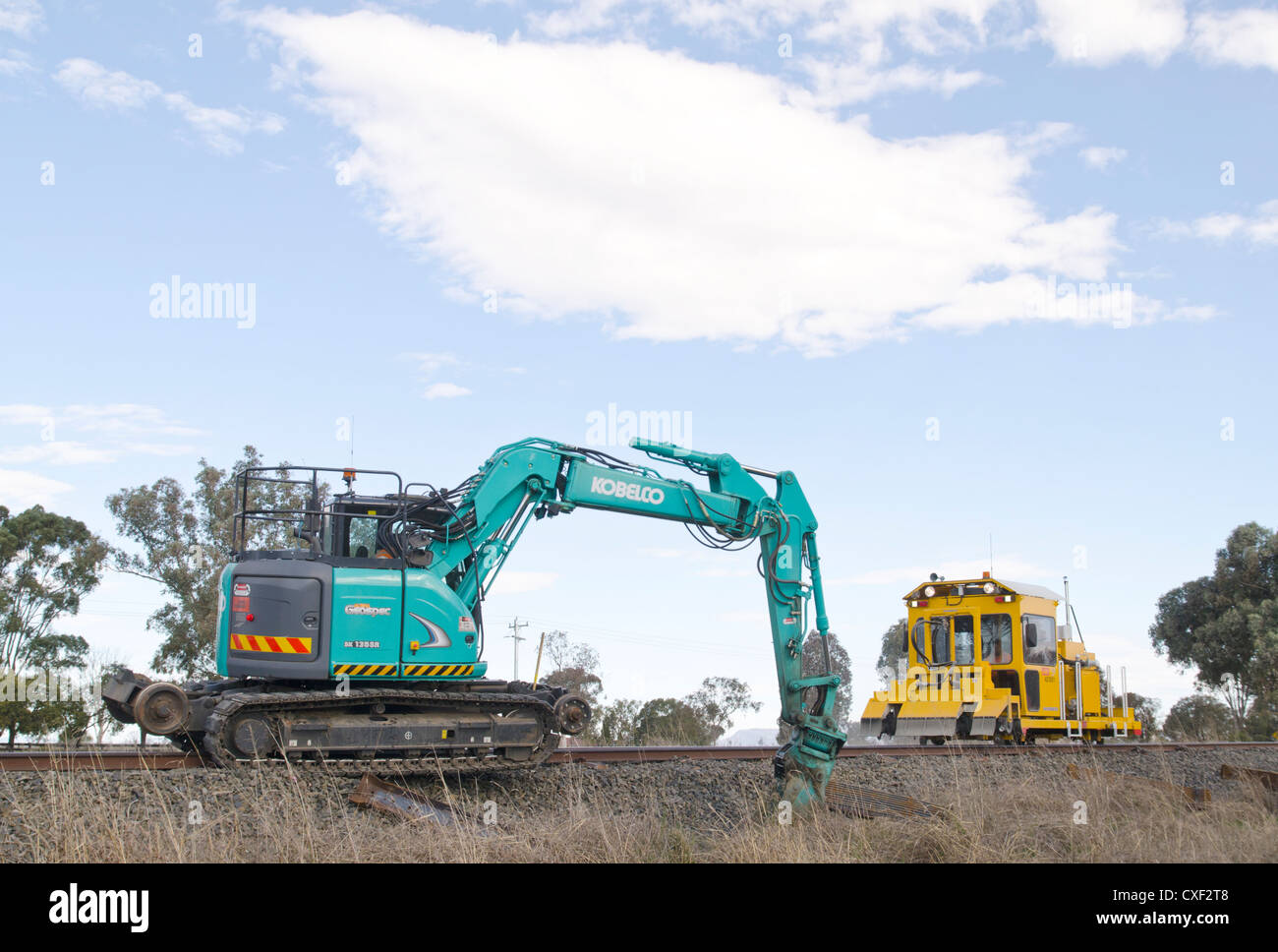 Railway track maintenance hi-res stock photography and images - Alamy