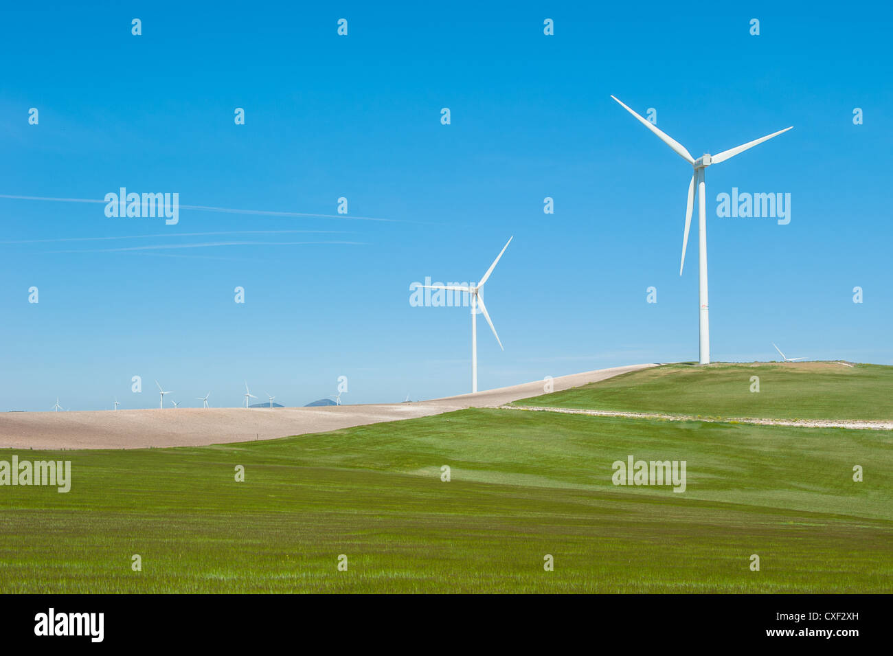 Wind turbines Stock Photo - Alamy