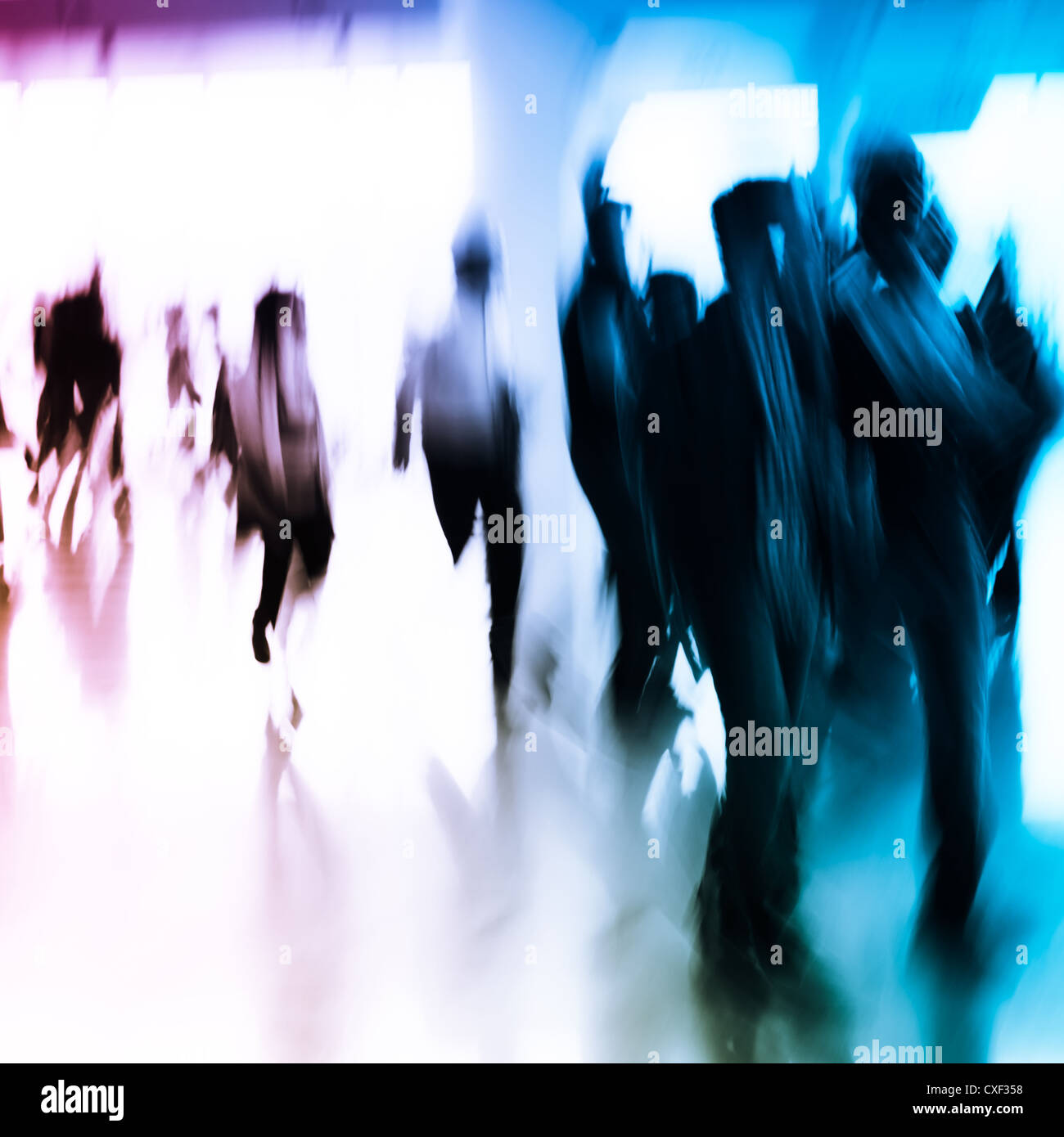 city business people abstract background Stock Photo - Alamy