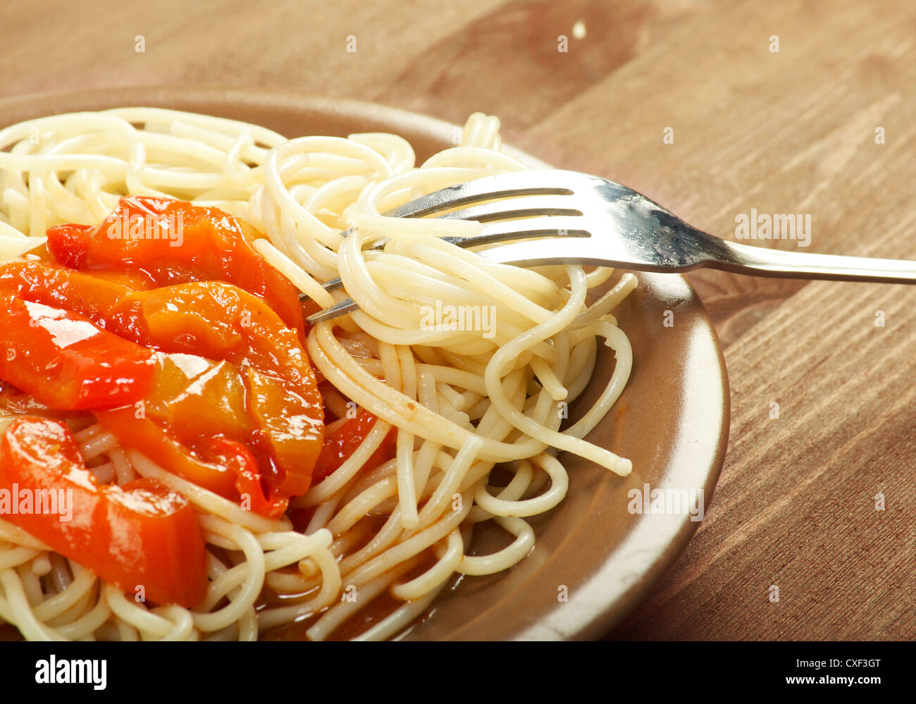 Close up spaghetti Stock Photo - Alamy