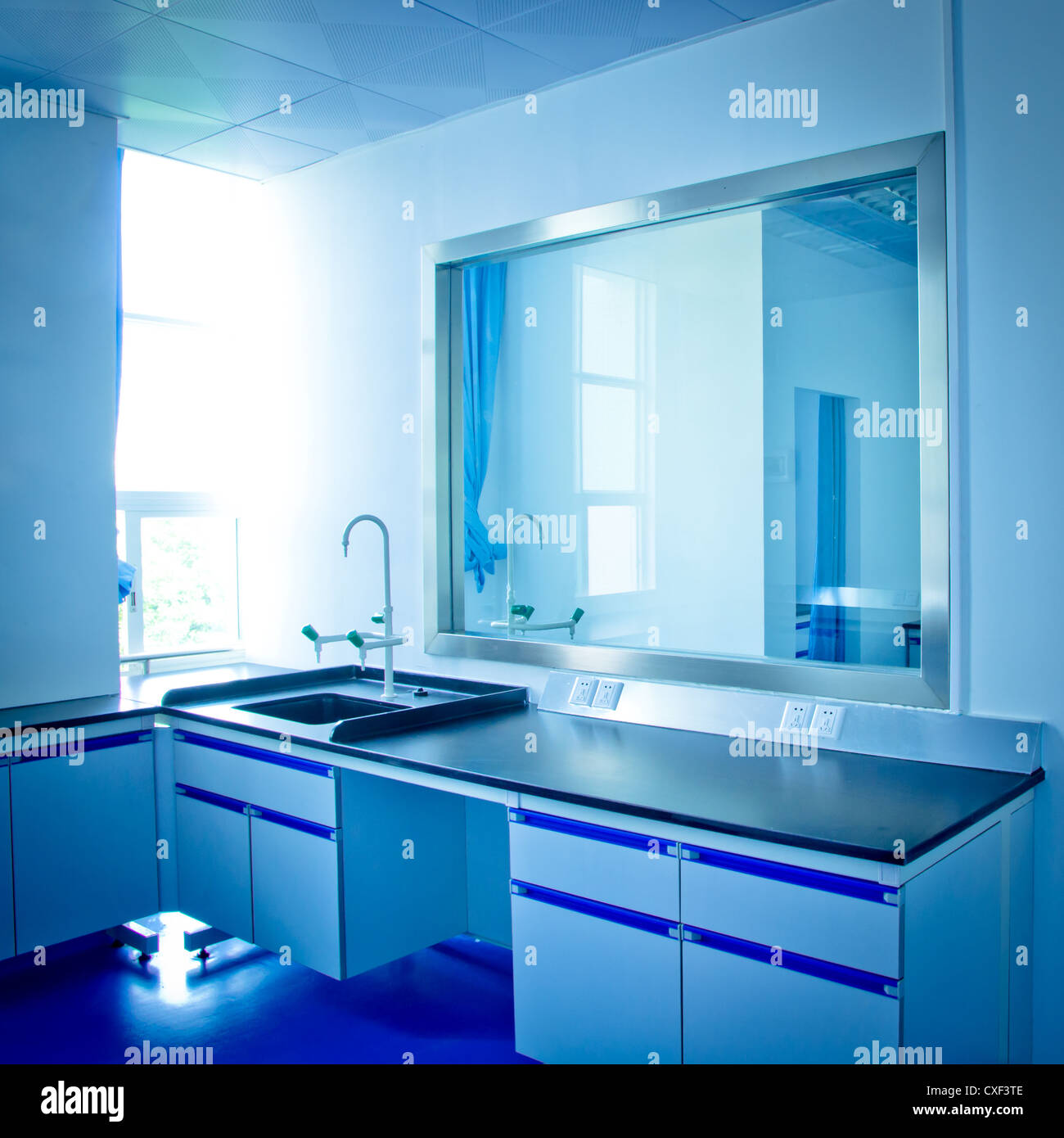 Lab interior architecture hi-res stock photography and images - Alamy