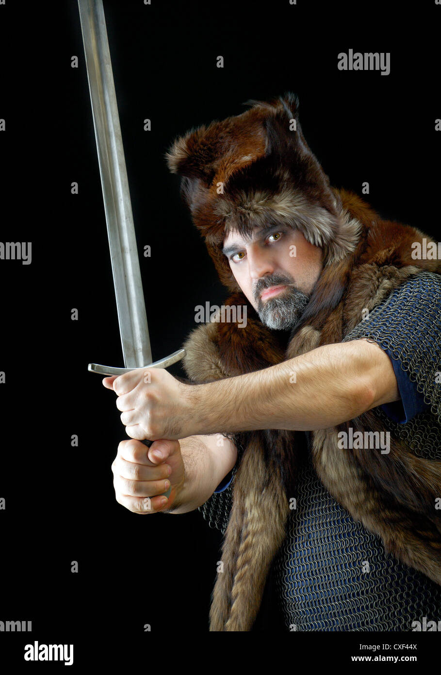 Cimmerian.barbarian Warrior Stock Photo - Alamy