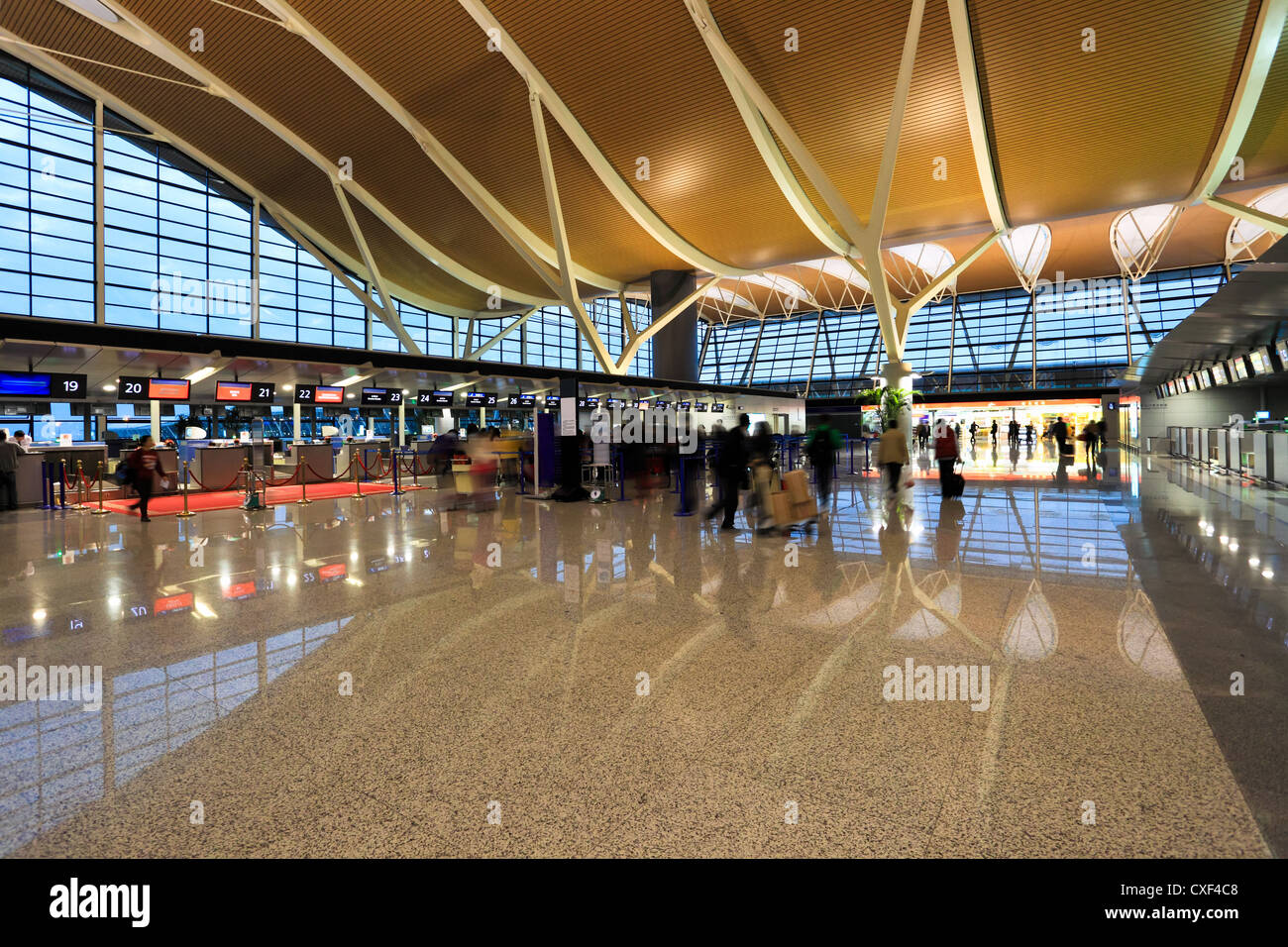 inside the airport terminal Stock Photo - Alamy