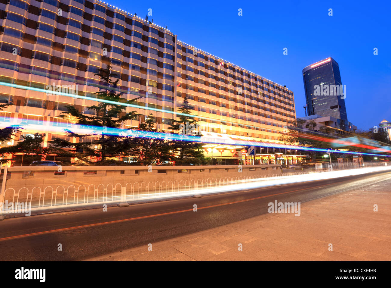 China modern street scene hi-res stock photography and images - Alamy