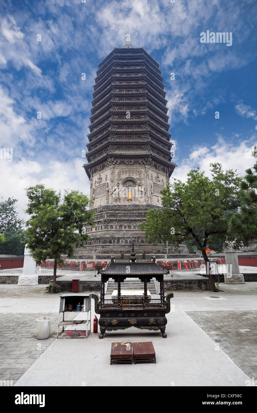 Octagonal brick temple hi-res stock photography and images - Alamy