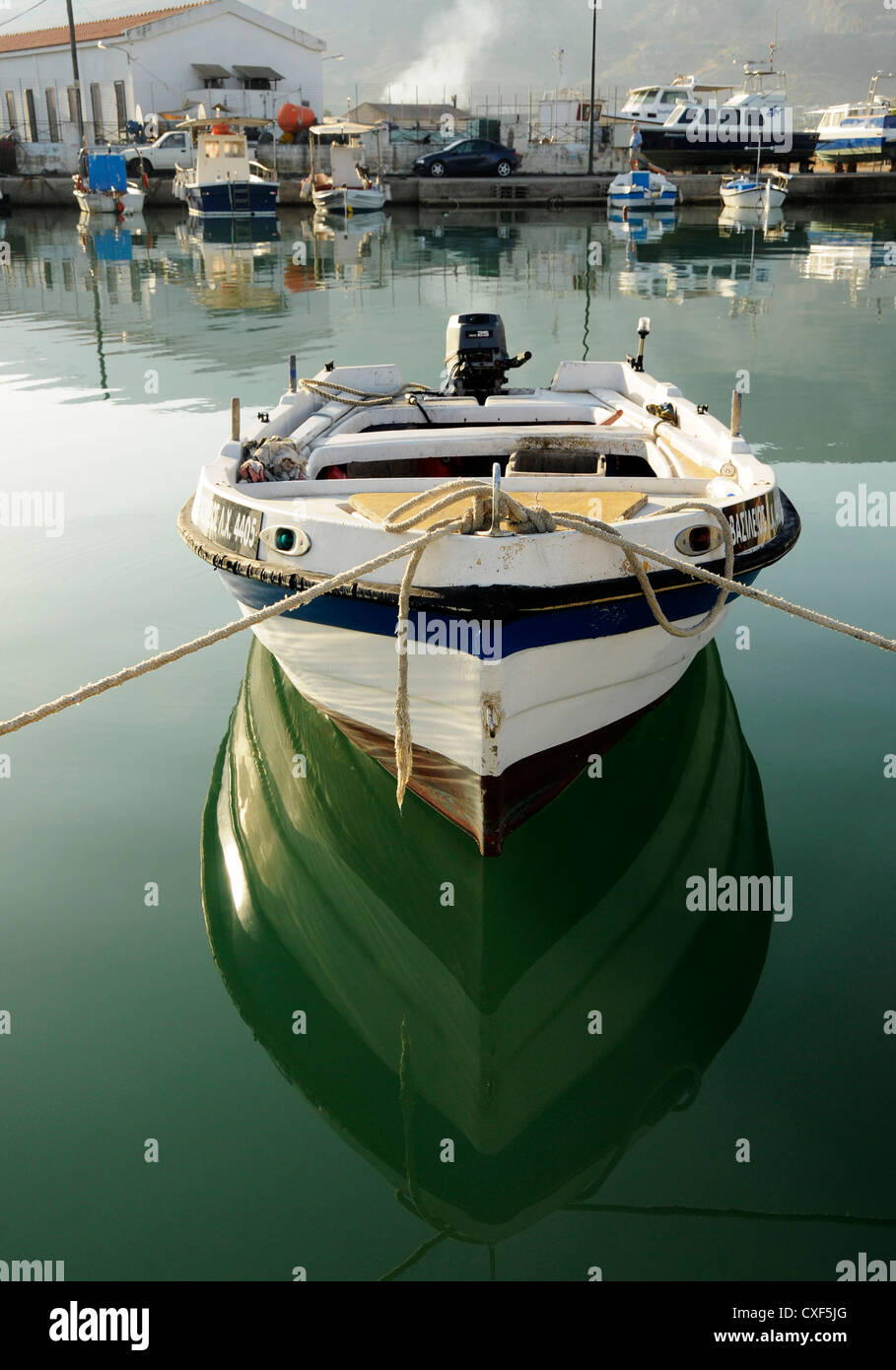 Blue hull sailboat hi-res stock photography and images - Alamy