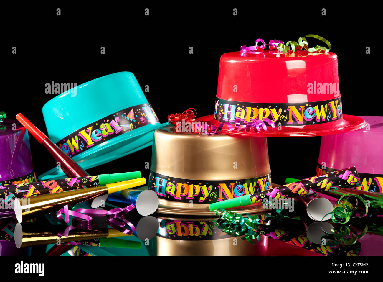 New years hats hi-res stock photography and images - Alamy