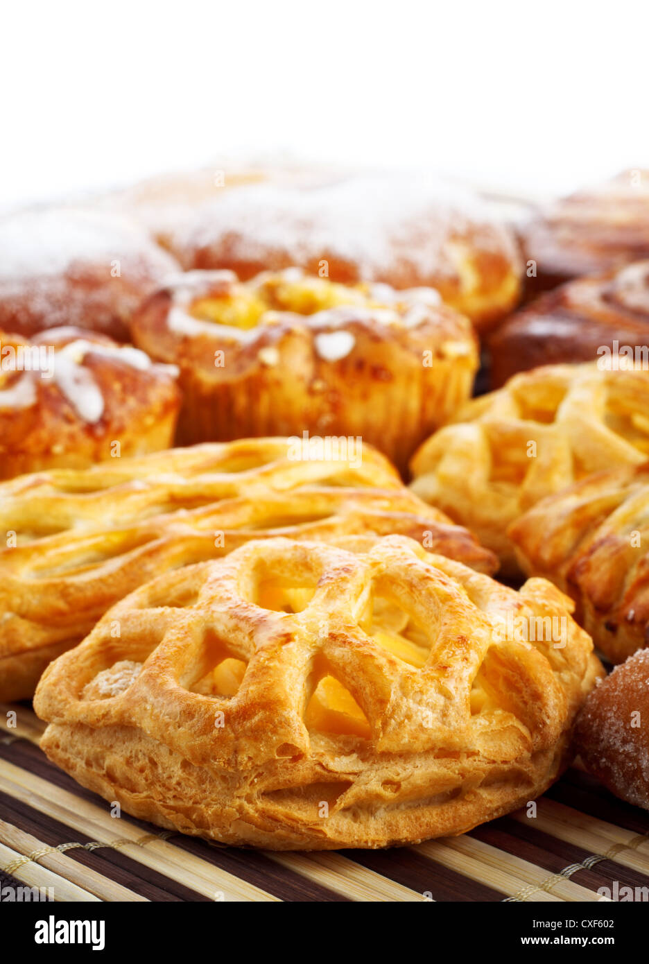 different sweet baking Stock Photo - Alamy