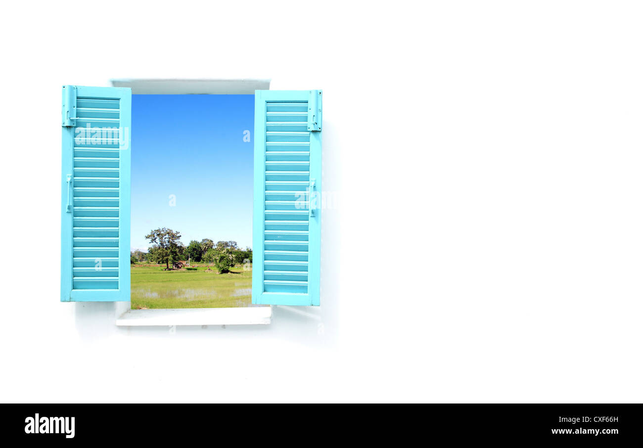 Open filed view Cut Out Stock Images & Pictures - Alamy