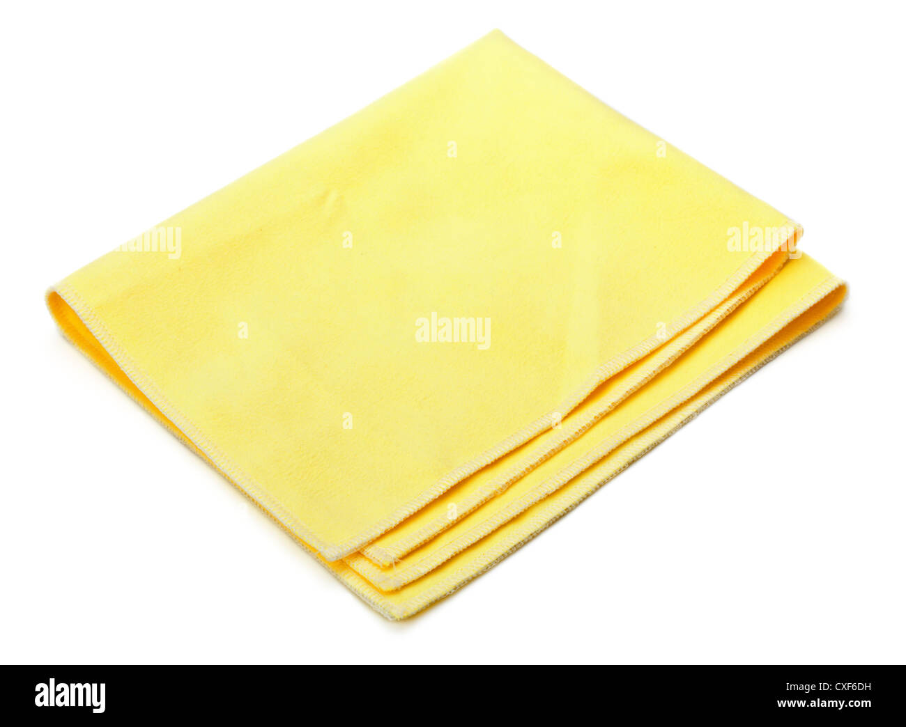 yellow microfiber duster Stock Photo - Alamy