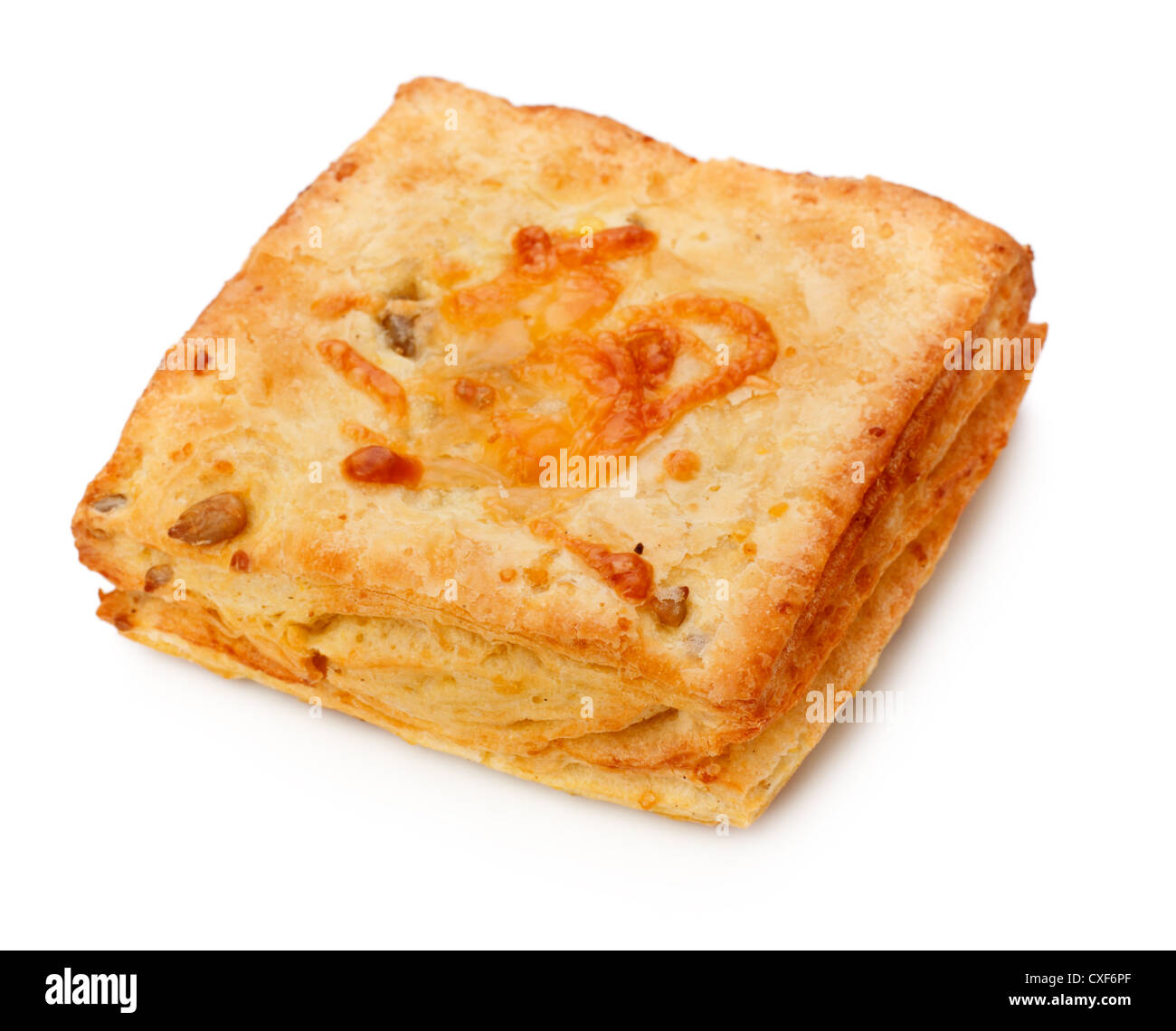 Puff pastry square Cut Out Stock Images & Pictures - Alamy