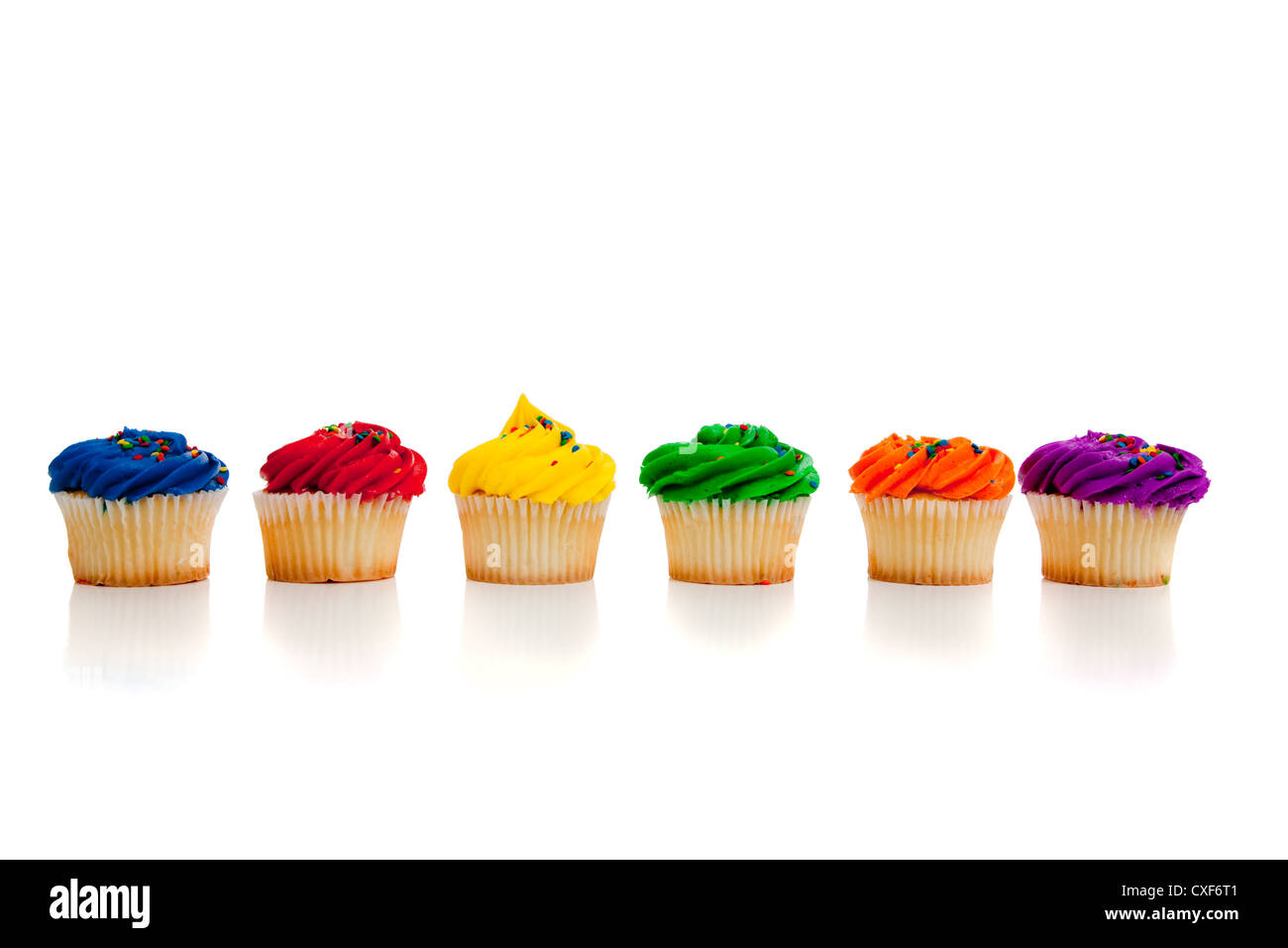 Iced cupcakes hi-res stock photography and images - Alamy