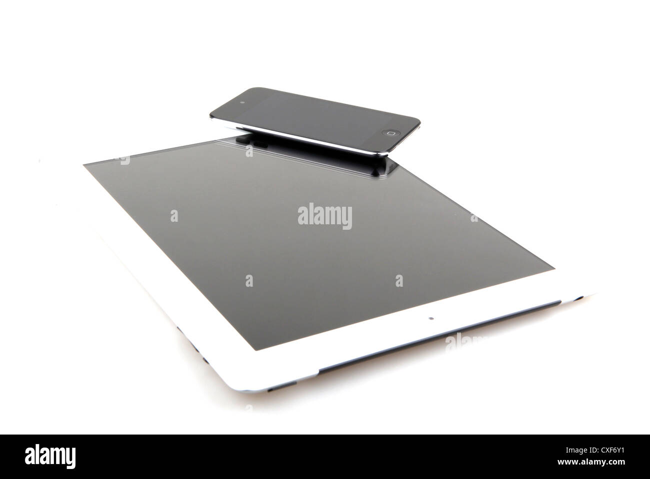 Tablet display apple icon hi-res stock photography and images - Alamy